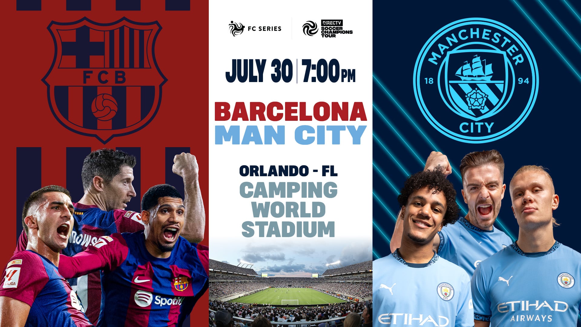 2024 FC Series: Barcelona vs. Manchester City Matchday Guide